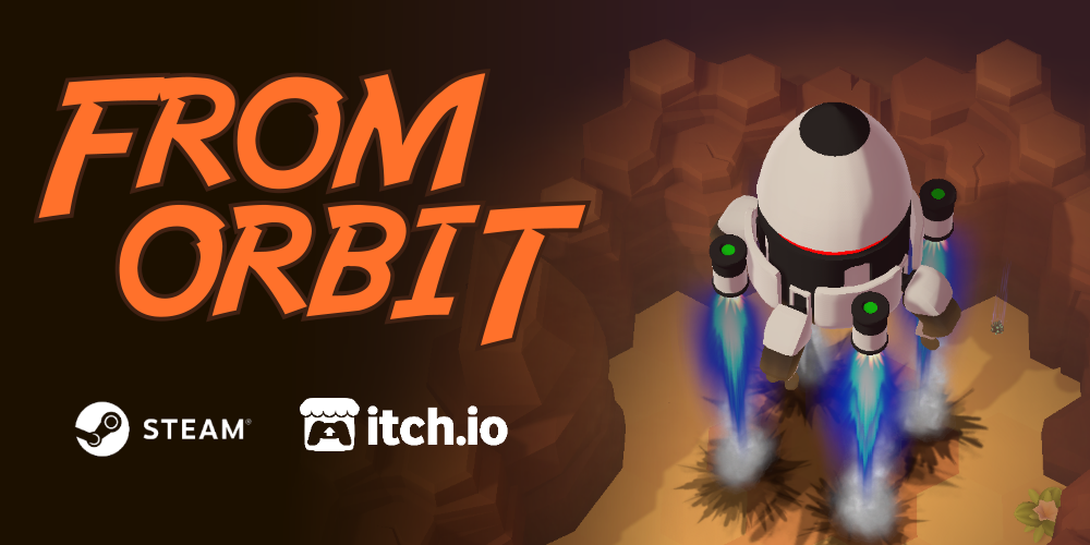 From Orbit has launched! · Tentacle Head Games